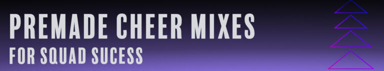 Premade Cheer Mixes for Squad Success – New Level Music